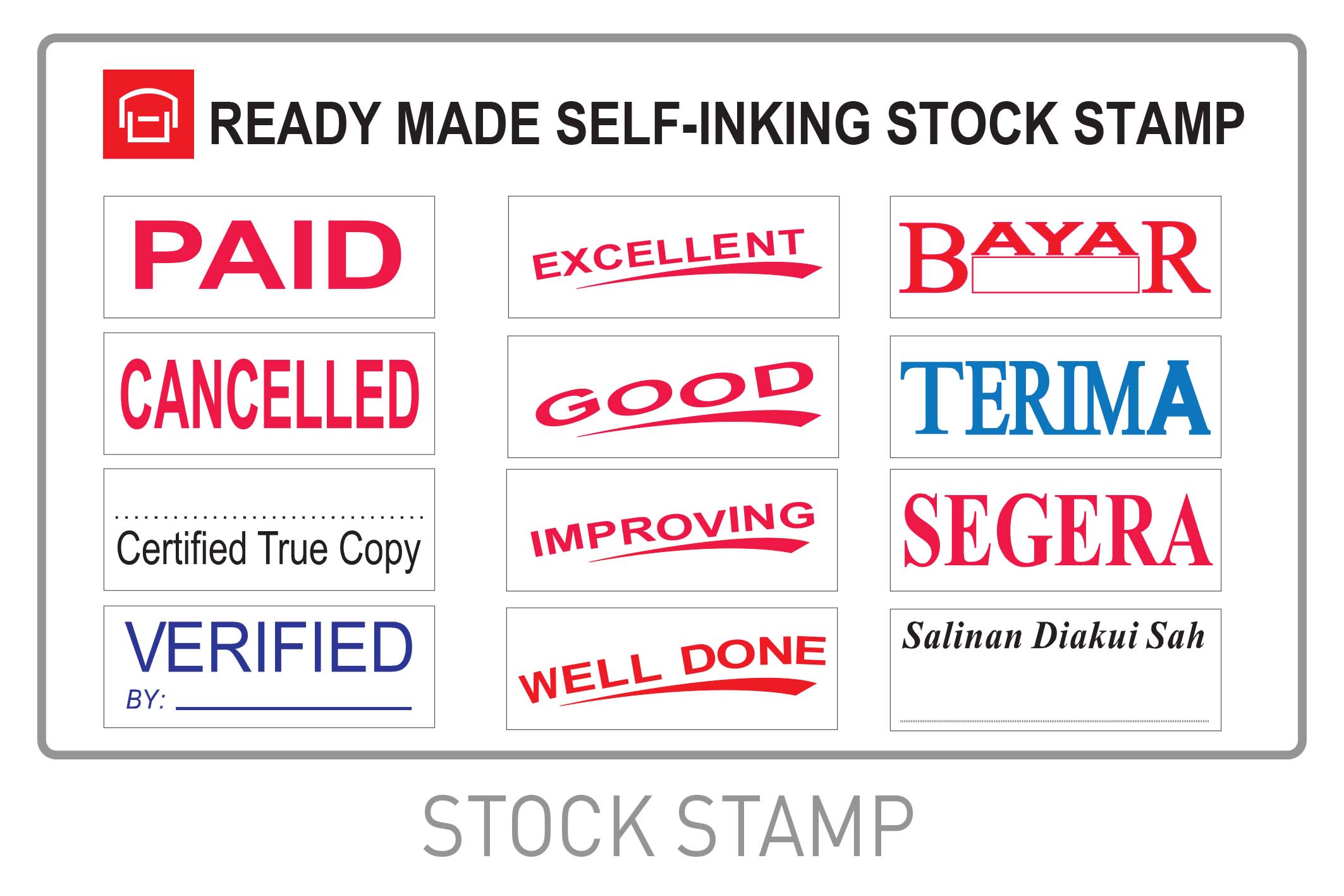 NSI Express Rubber Stamp Maker in Malaysia | Trodat Stamps Malaysia