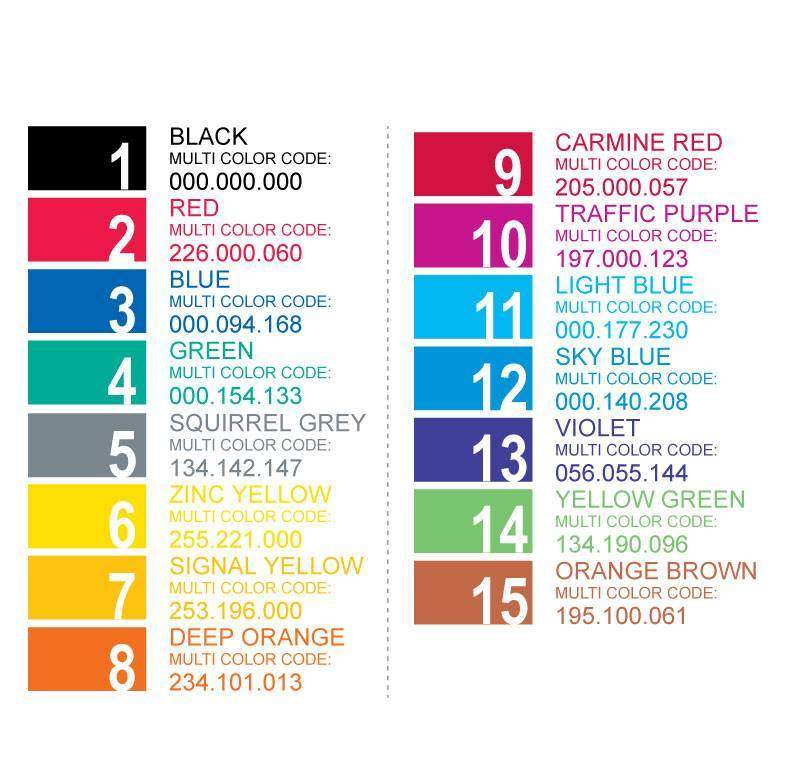 Multi Color Self Inking Stamp 9512, 47x18mm