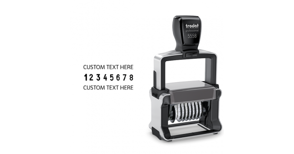 Heavy Duty Professional Text Stamp | Rubberstampsonline.com.my